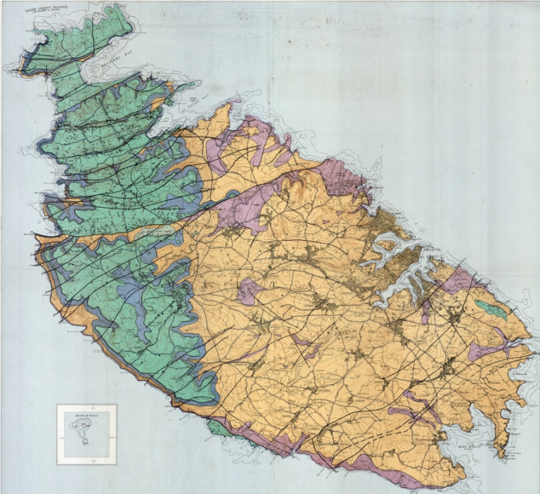 History of the Geological map - Continental Shelf